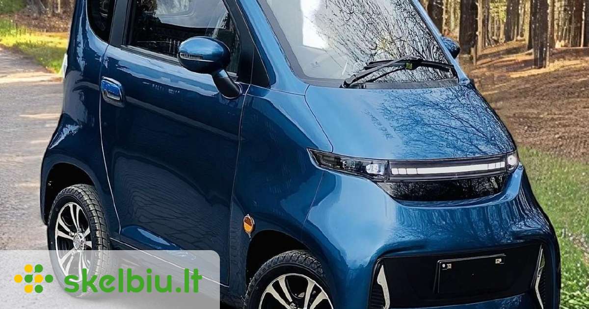 Elektrinis mini automobilis J4 Eec 1000w 65ah - Skelbiu.lt