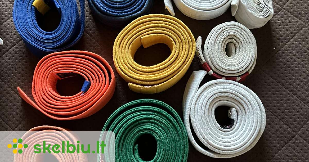 Karate diržai - Skelbiu.lt