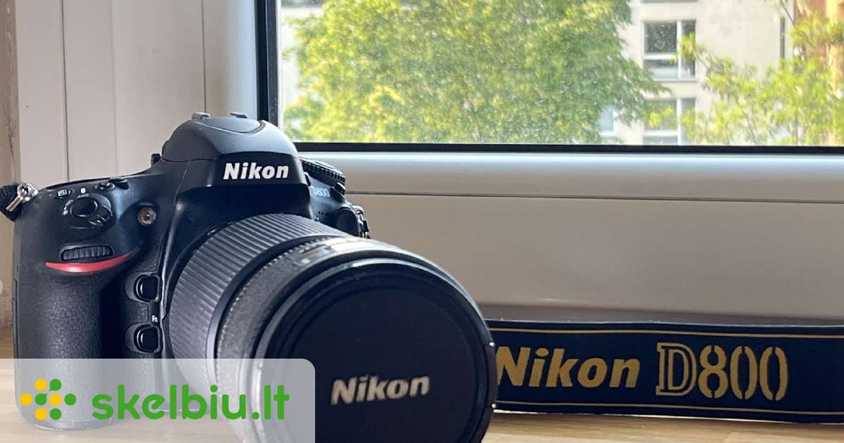 D800 su optika - Skelbiu.lt