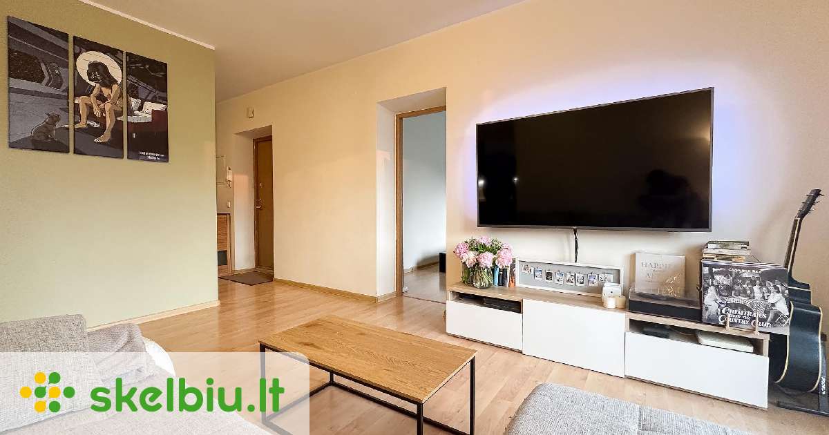 Butas, Vilniuje Žirmūnuose Žygio g., 3 kambarių butas Nekilnojamo turto ...