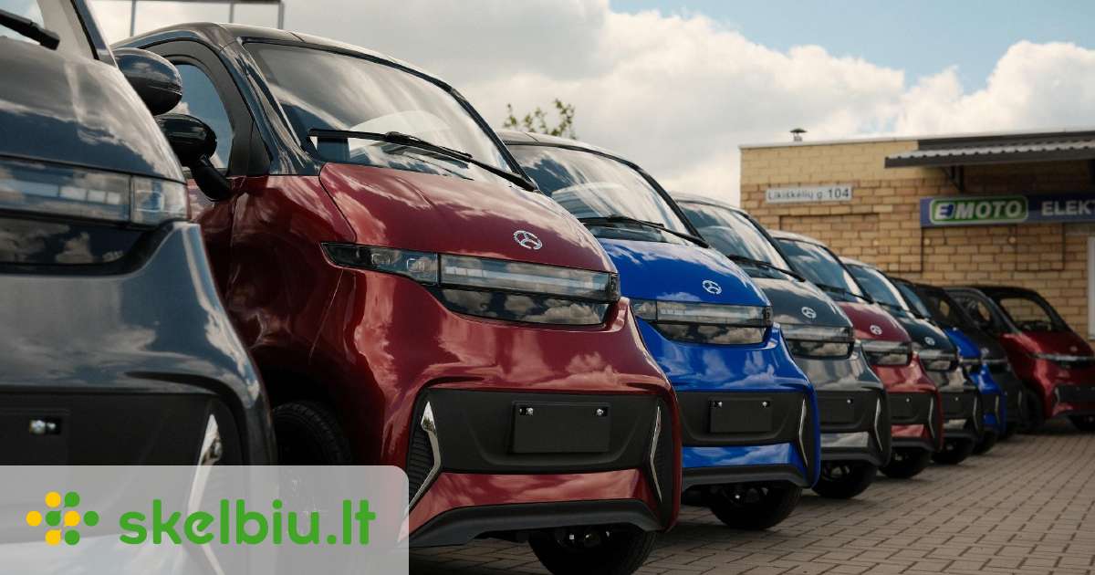 elektrinis mini automobilis skelbimai - Skelbiu.lt