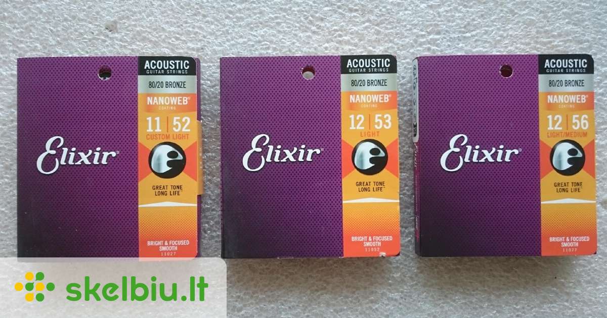 Stygos Elixir akustinei gitarai - Skelbiu.lt