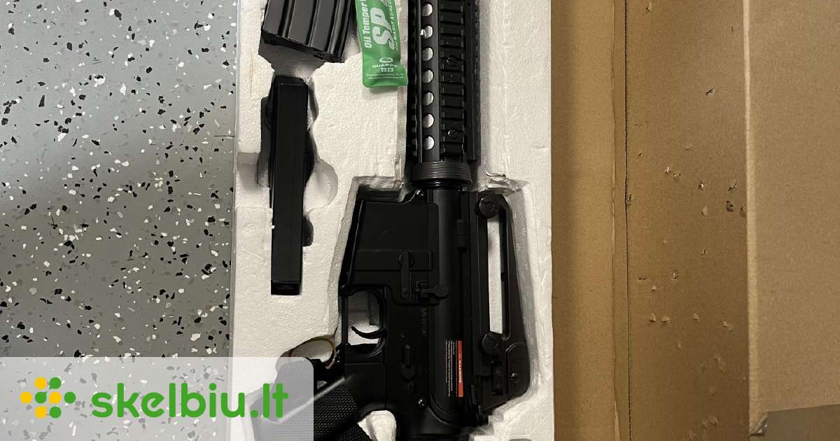 Airsoft M4 ginklas - Skelbiu.lt