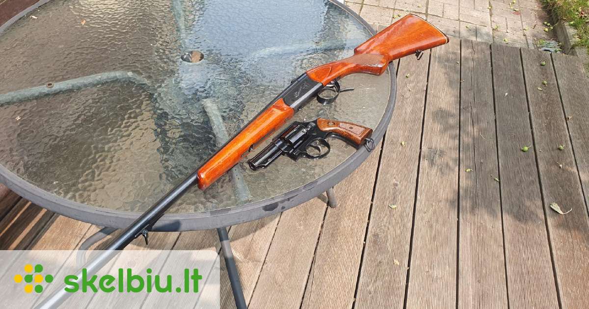 Iž 18e 20 kal. ir revolveris - Skelbiu.lt