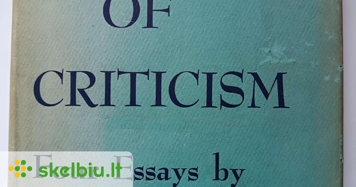 N. Frye. Anatomy of Criticism (1957) - Skelbiu.lt