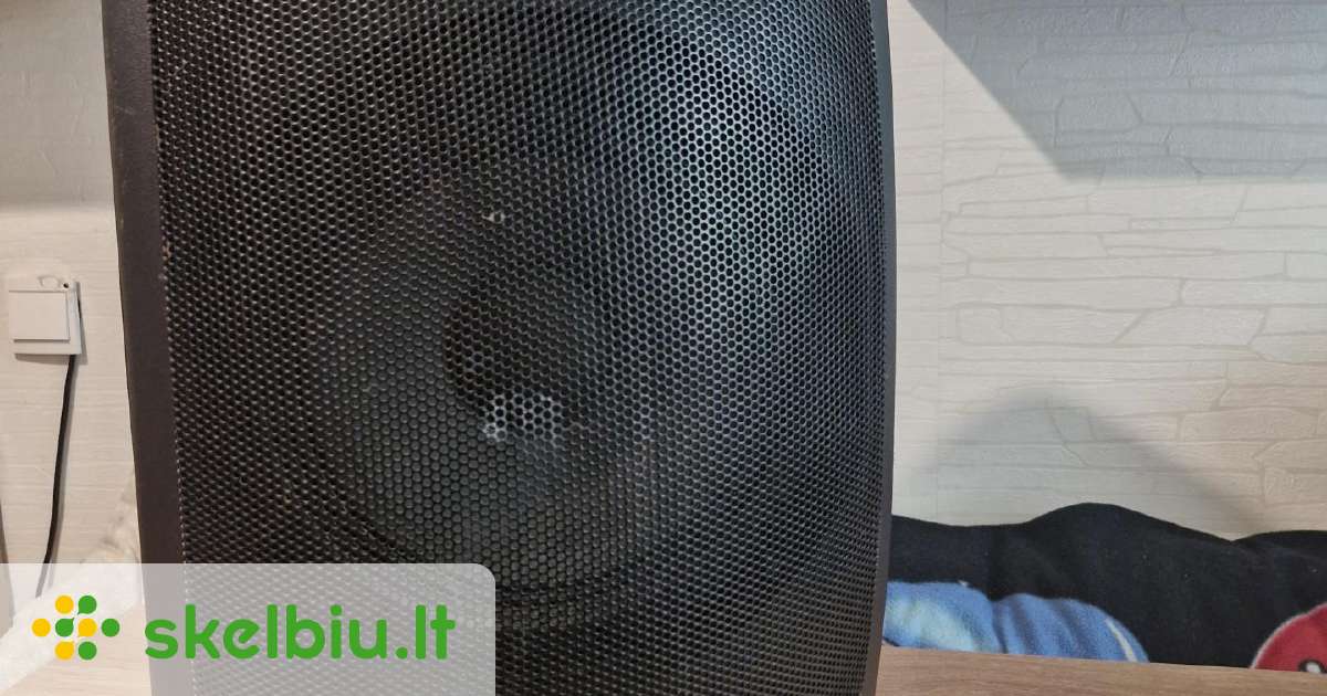 Parduodu aktyvią garso kolonėlę, monitorių - Skelbiu.lt