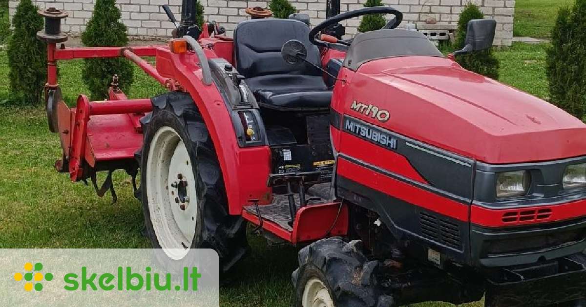 Mini traktorius Kubota Gl27 Mitsubishi - Skelbiu.lt