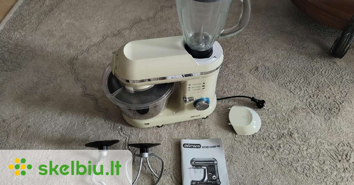 Virtuvinis kombainas Delimano Kitchen Robot Pro - Skelbiu.lt