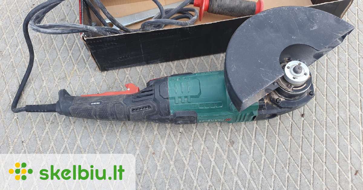Didelis kampinis šlifuoklis - Skelbiu.lt