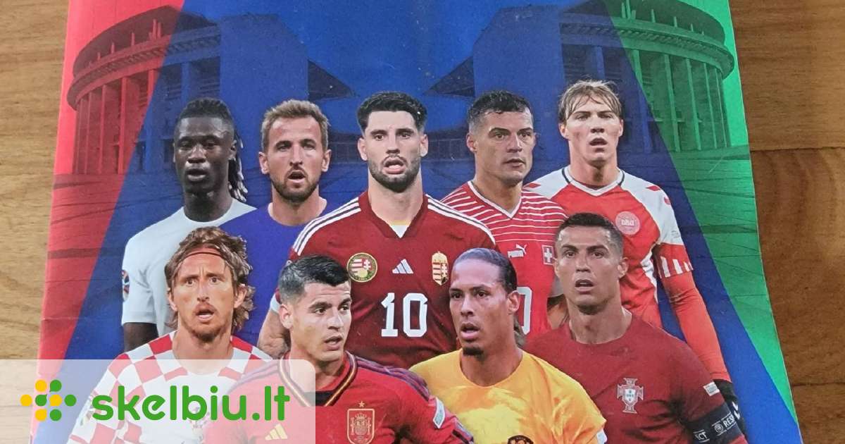 Lidl Uefa Euro 2024 kortelių kolekcija - Skelbiu.lt