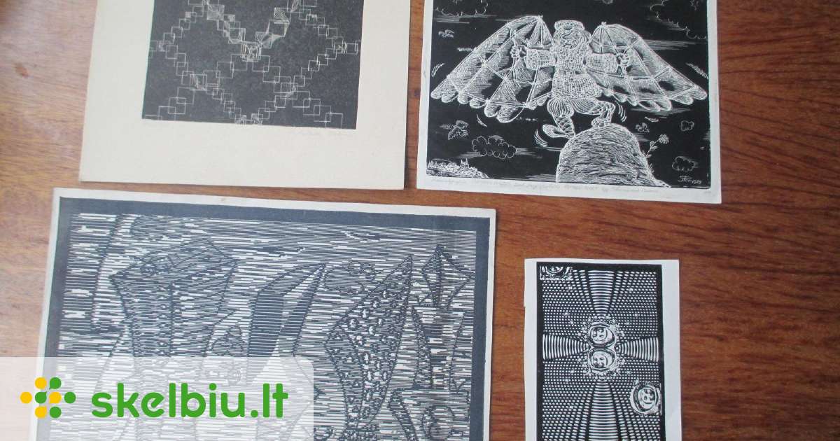 Stasys Povilaitis. Grafika kosmoso tema 2. - Skelbiu.lt