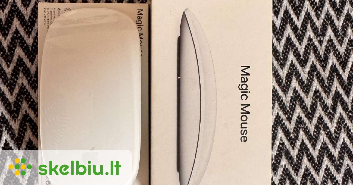 Kompiuterio pelė Apple Magic Mouse - Skelbiu.lt