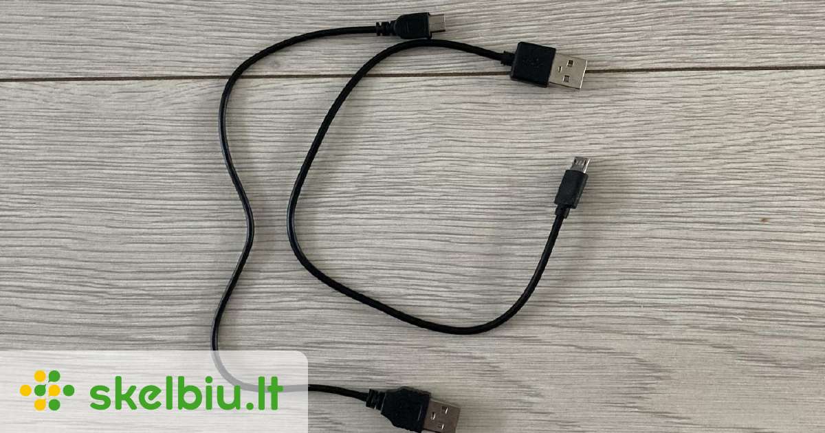 Trumpi micro usb laidai - Skelbiu.lt