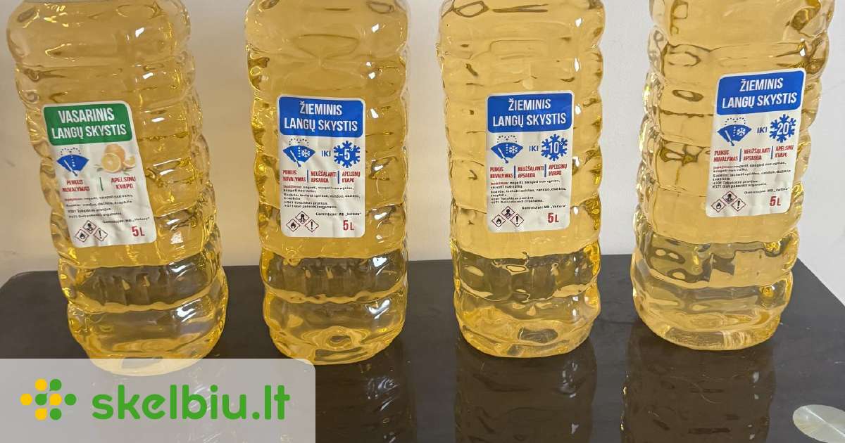 Langu apiplovimo skystis žieminis ir vasarinis - Skelbiu.lt