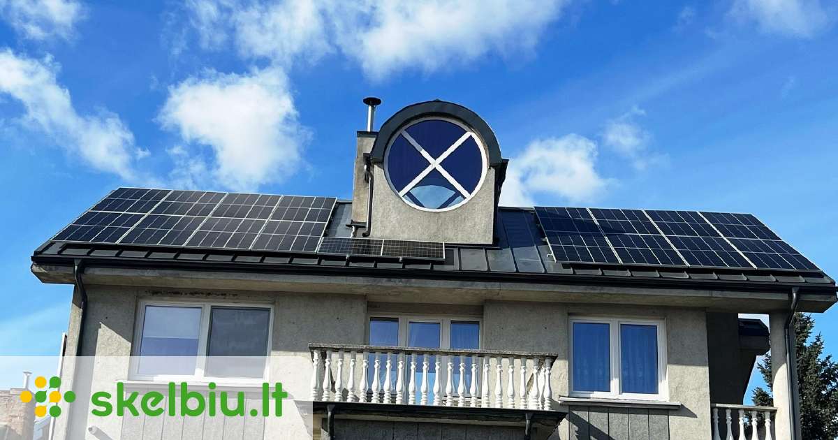 Saulės elektrinės ir įkrovimo stotelės - Skelbiu.lt