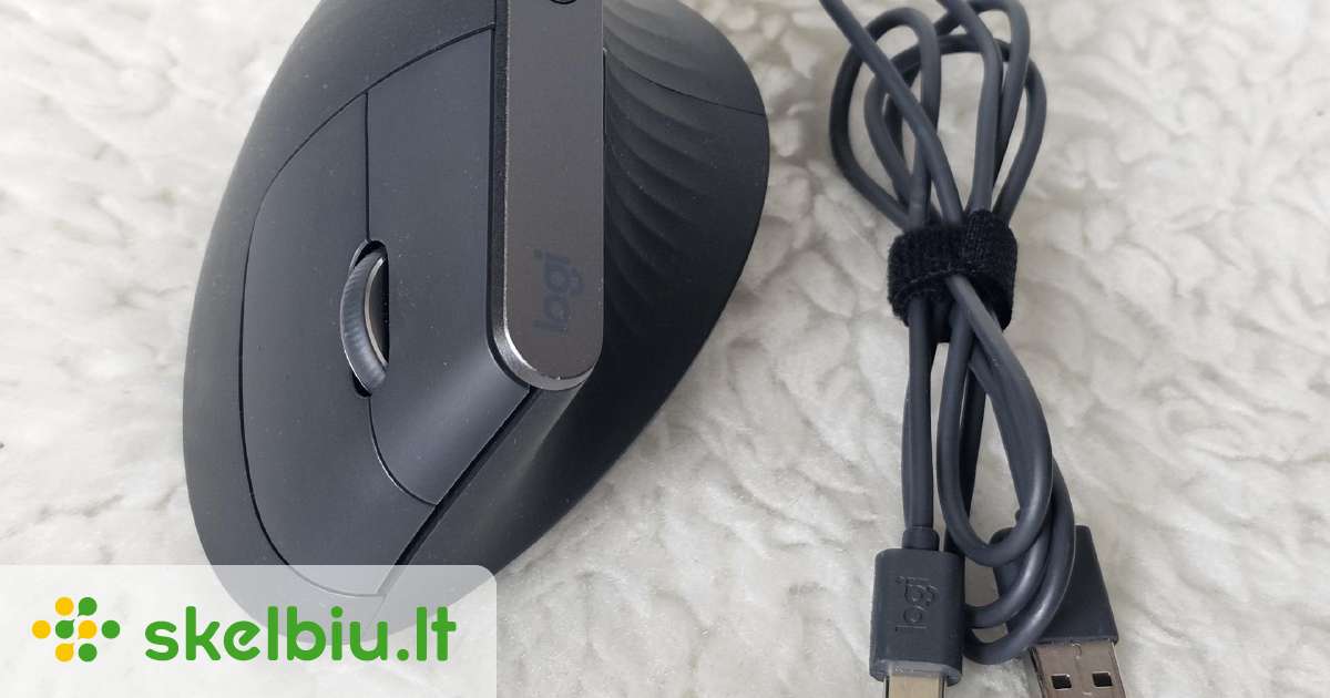 "Logitech Mx Vertical" įkraunama bluetooth pelė - Skelbiu.lt