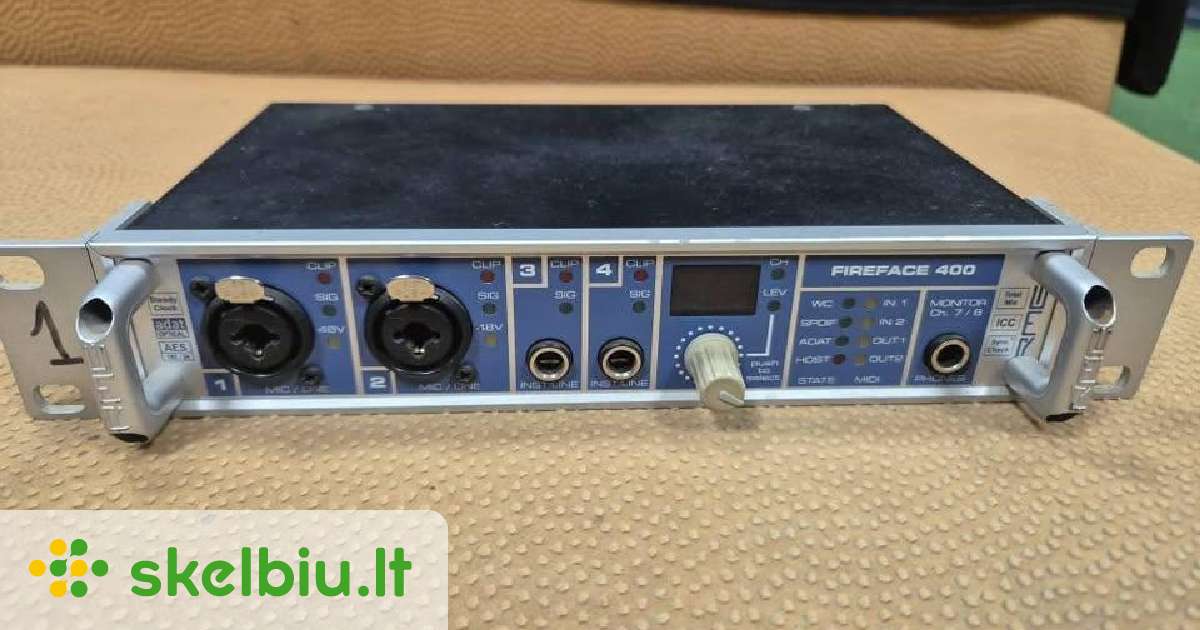 Rme Fireface 400 - Skelbiu.lt