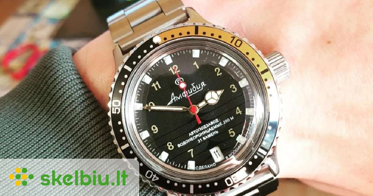 Vyriškas laikrodis Vostok Amphibia 420 - Skelbiu.lt