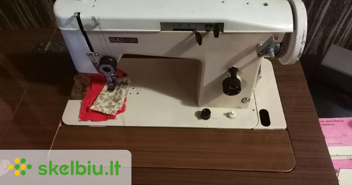 Lenku elektrine siuvimo mašina stalčiuje - Skelbiu.lt
