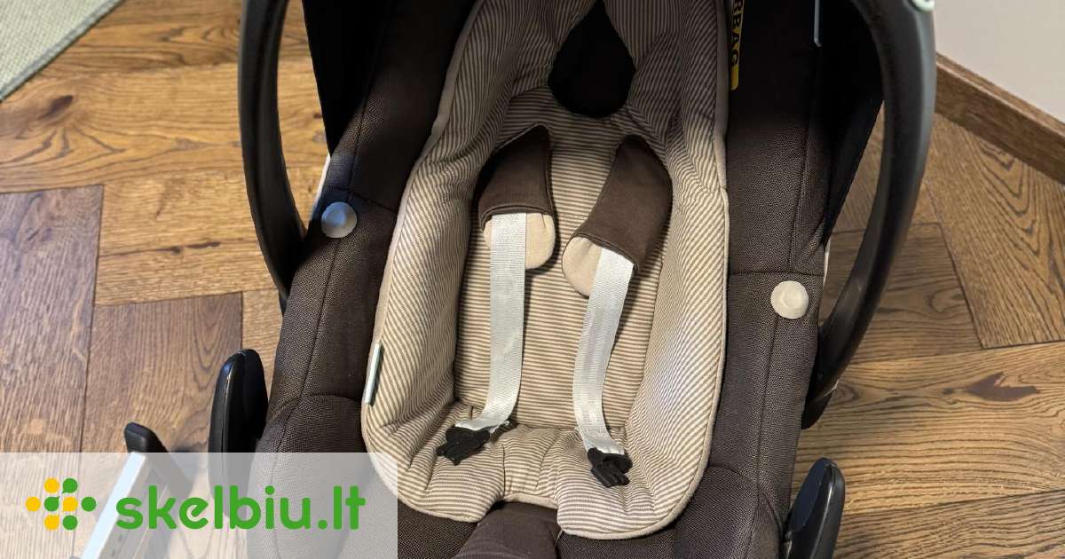 Maxi Cosi Pebble Plus kėdutė su Isofix baze - Skelbiu.lt