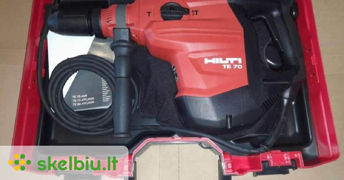 Hilti Te70 Te 70 Perforatorius Te 70 - Skelbiu.lt