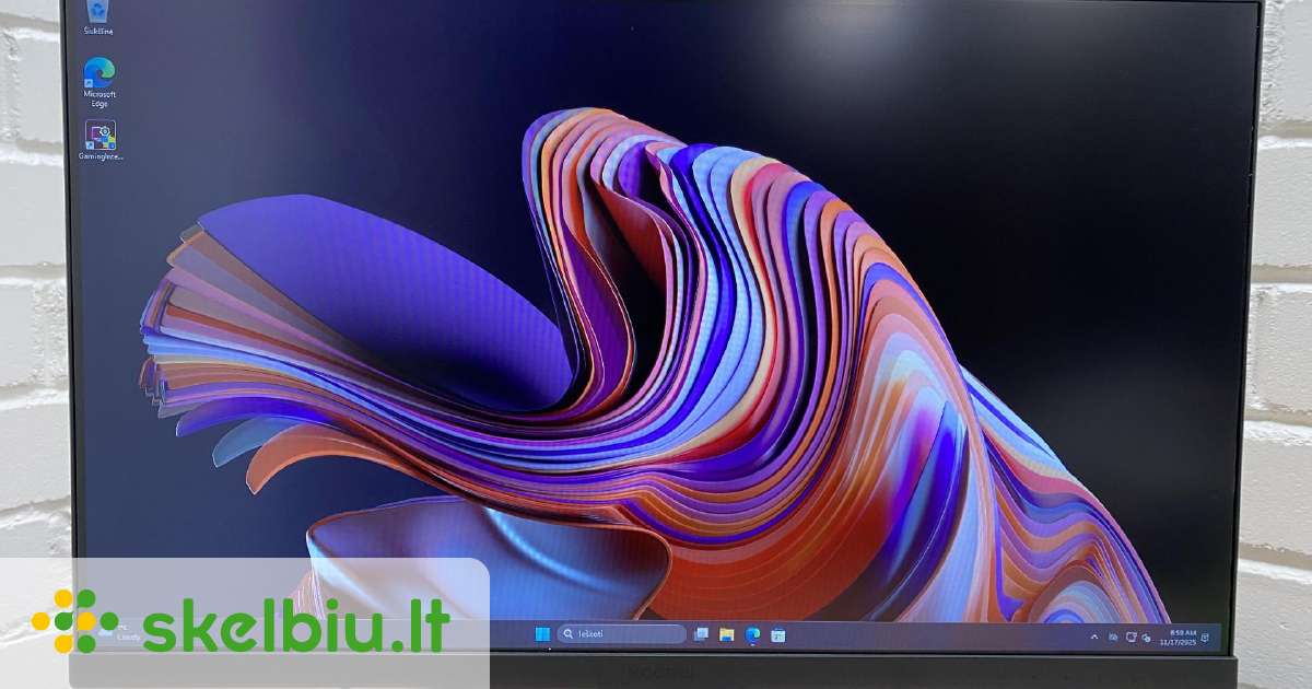 Koorui 24" Full HD Monitor – 75 Hz, Ips, 5 ms - Skelbiu.lt
