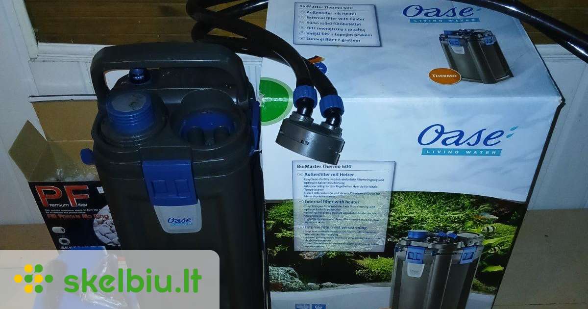 Oase Thermo biomaster 600 - Skelbiu.lt