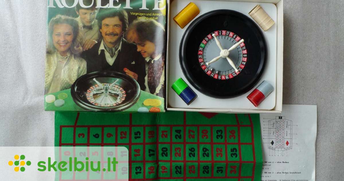 Vokiškas Žaidimas Ruletė ir kita sovietmecio estu - Skelbiu.lt