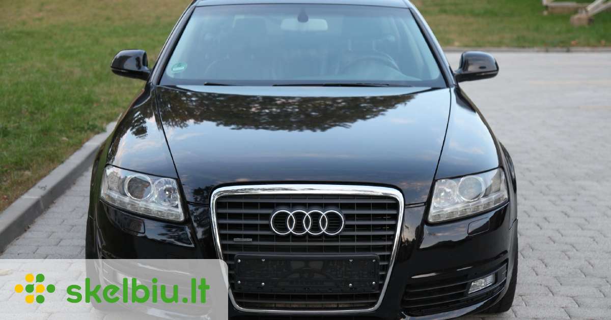 Audi A6 C6 4f Fwd Facelift LED Black 2.7 Tdi 140kw - Skelbiu.lt