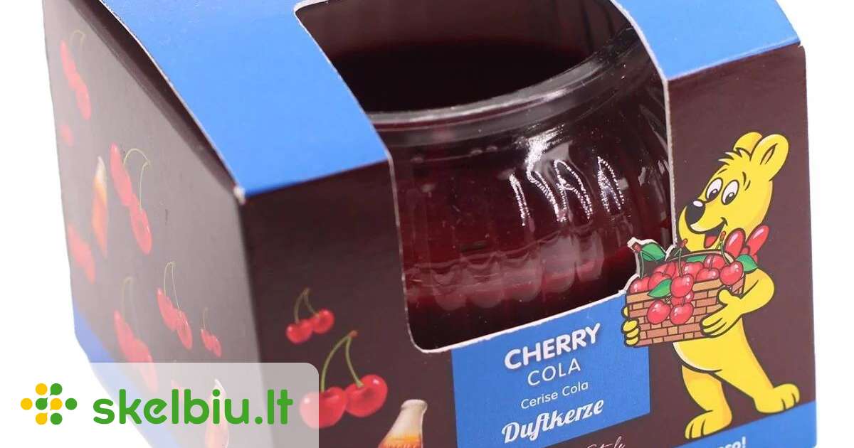 Haribo Cherry Cola kvapni žvakė (85g) - Skelbiu.lt