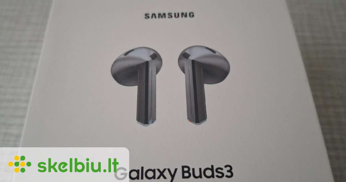 Samsung Galaxy Buds3 belaides ausines - Skelbiu.lt