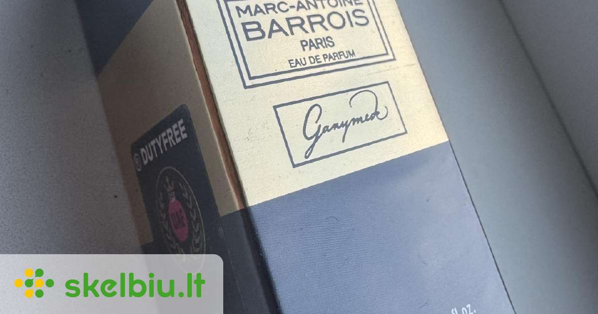 marc antoine barrois skelbimai - Skelbiu.lt