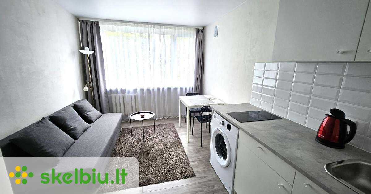 Butas, Kaune Žaliakalnyje Savanorių pr., 1 kambario butas - Aruodas.lt