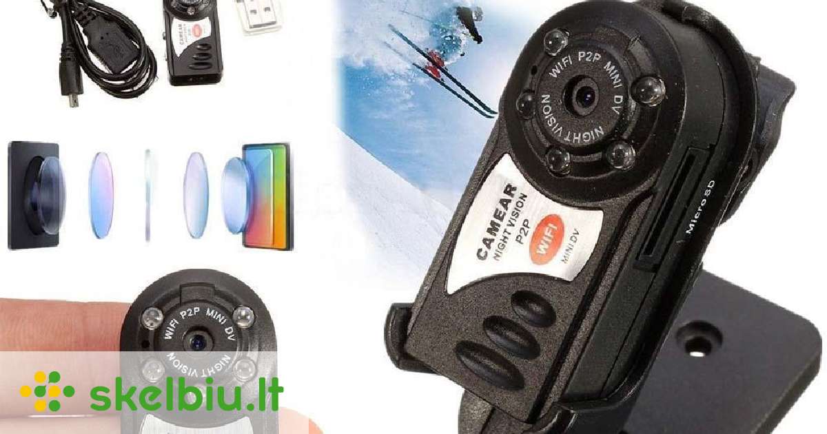 Slaptos kameros vaizdo kameros (2 psl.) - Skelbiu.lt