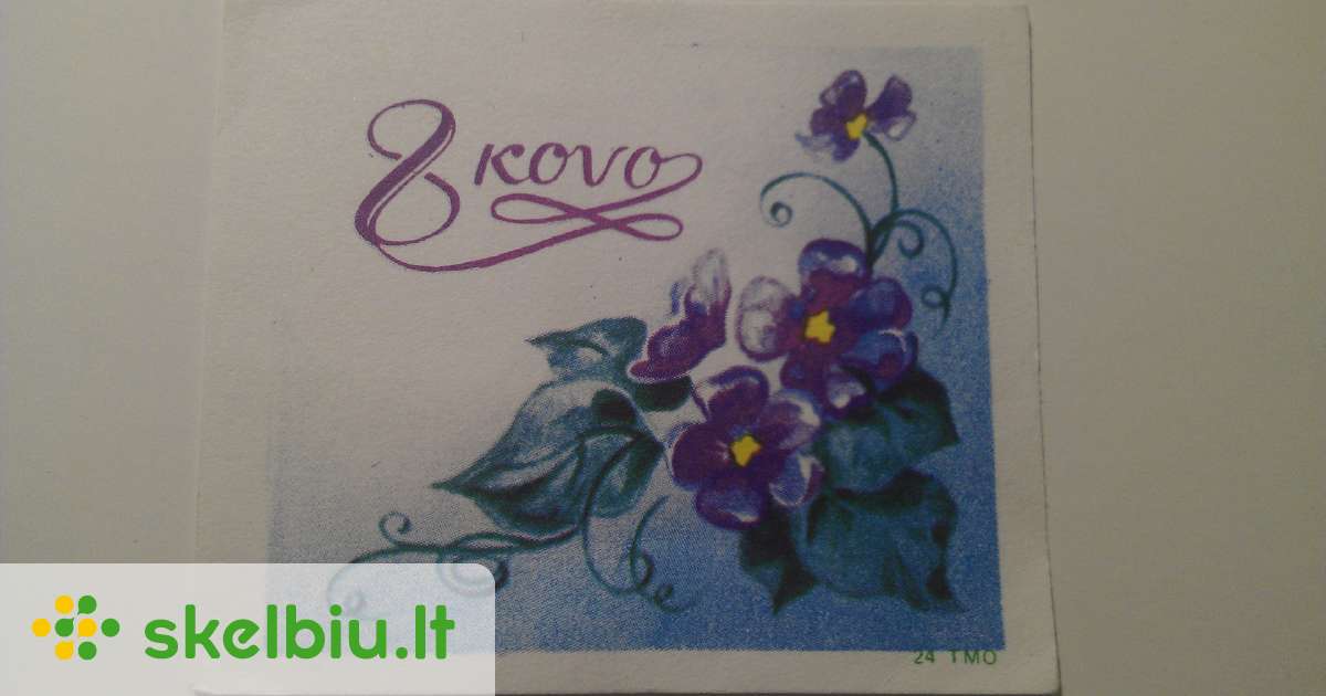 Atvirutė su Kovo-8 ąją kolekcijai - Skelbiu.lt