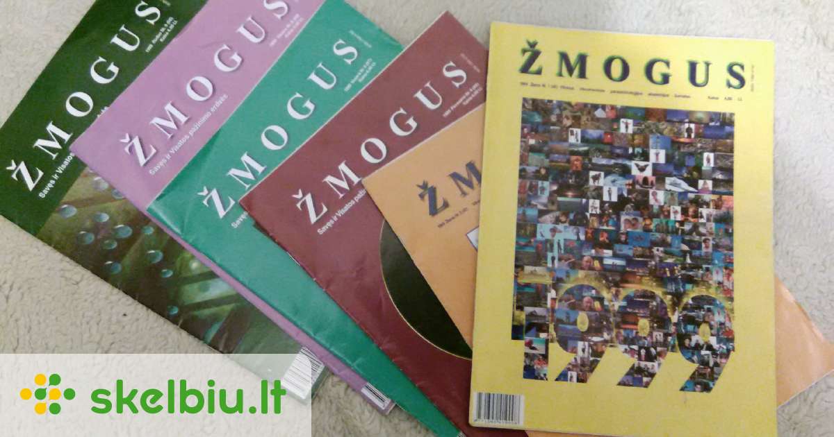 Žmogus žurnalas - Skelbiu.lt