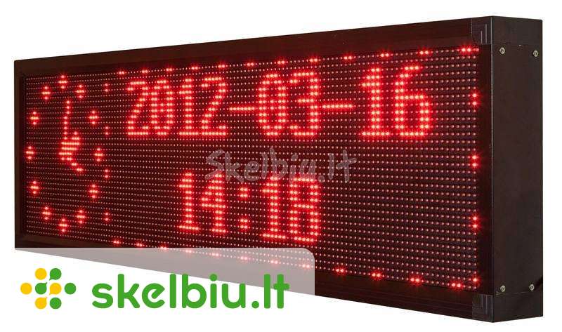 LED reklama reklaminės LED švieslentės LED display - Skelbiu.lt