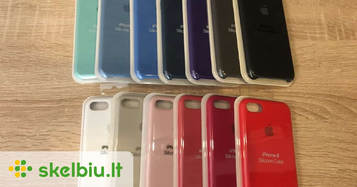 iPhone silikoninis dėklas - Skelbiu.lt