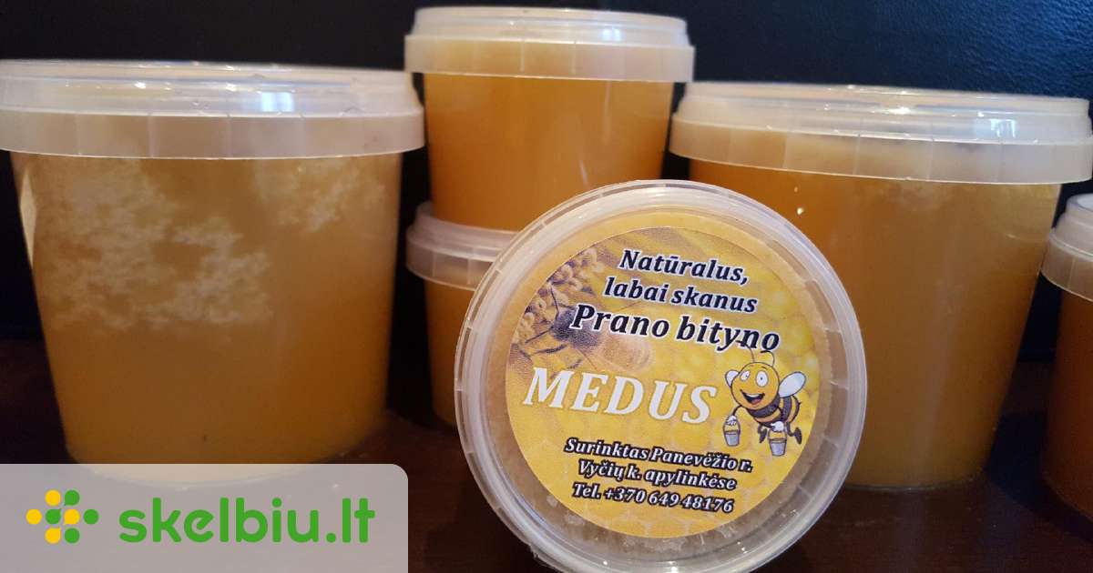 Parduodamas natūralus, lietuviškas medus - Skelbiu.lt