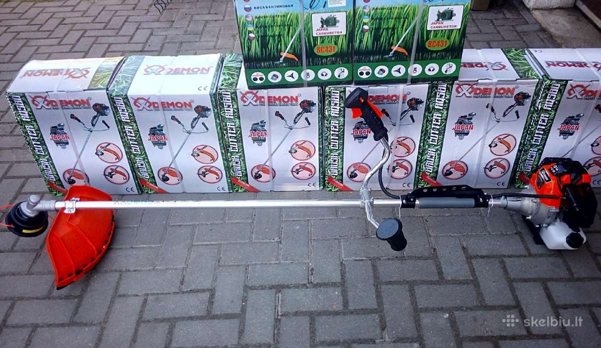 Trimeris Demon Rq 580 žolepjovė vejapjovė ir kiti - Skelbiu.lt