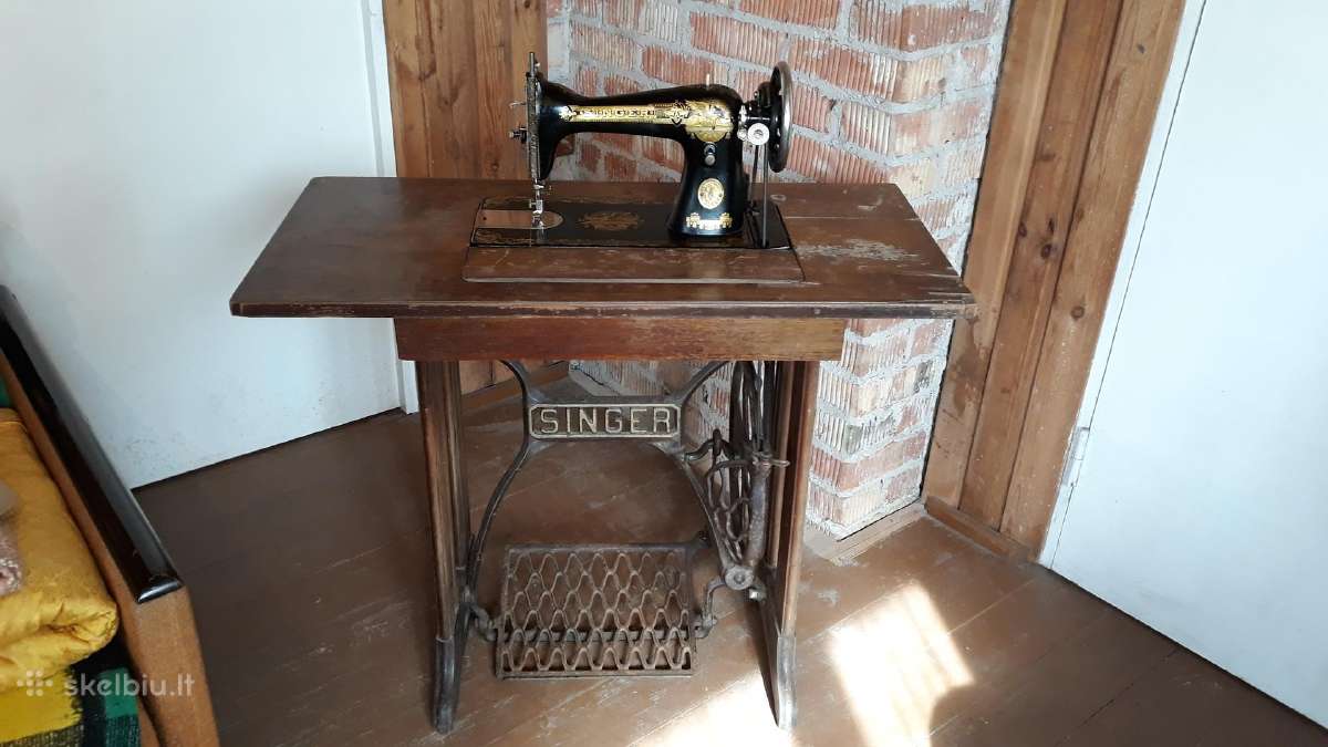 Singer siuvimo mašina 1937 m. - Skelbiu.lt