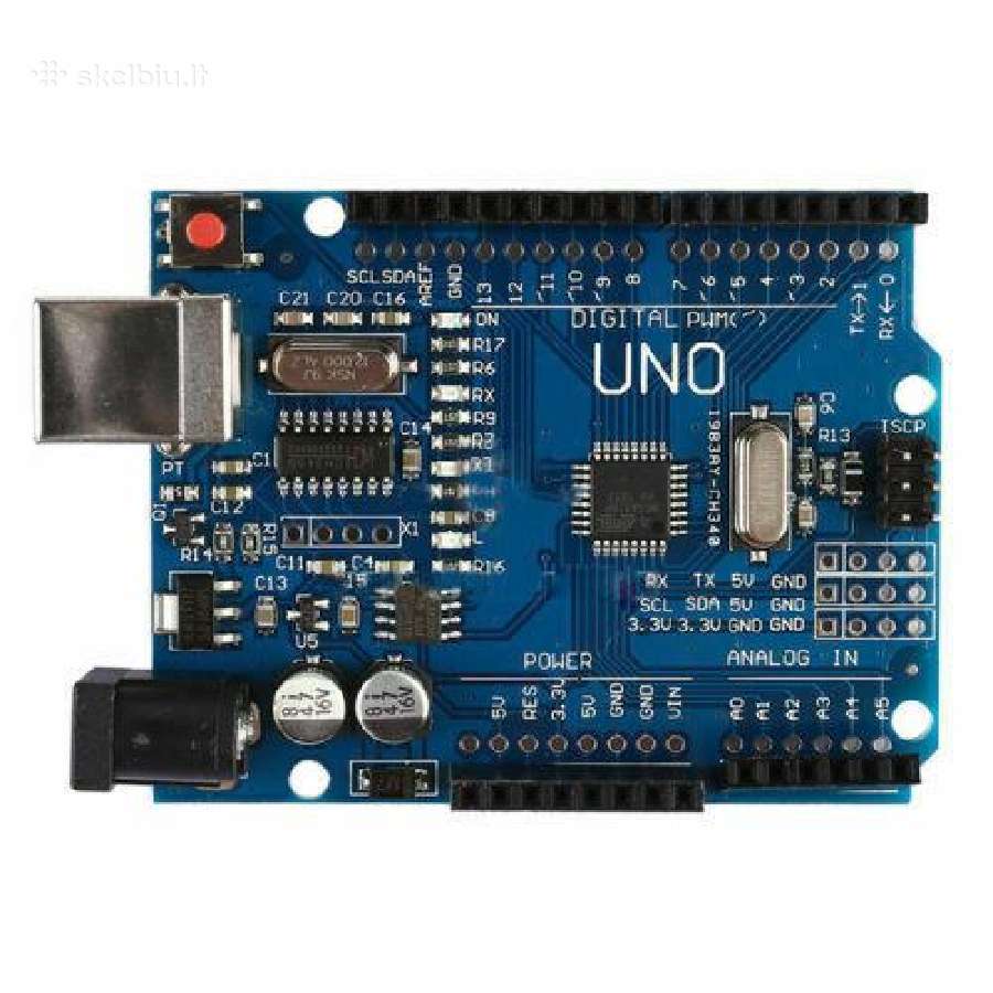 Arduino Uno R3. nano ir kt. pagrindinė plokštė - Skelbiu.lt