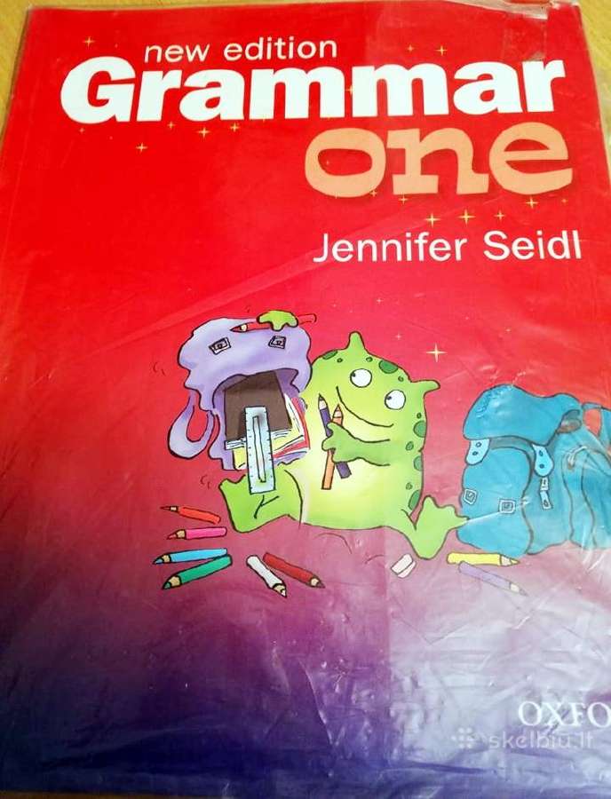 "New edition grammar one" Jennifer Seidl - Skelbiu.lt