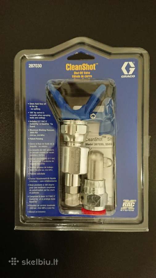 Graco Cleanshot Valve - Skelbiu.lt