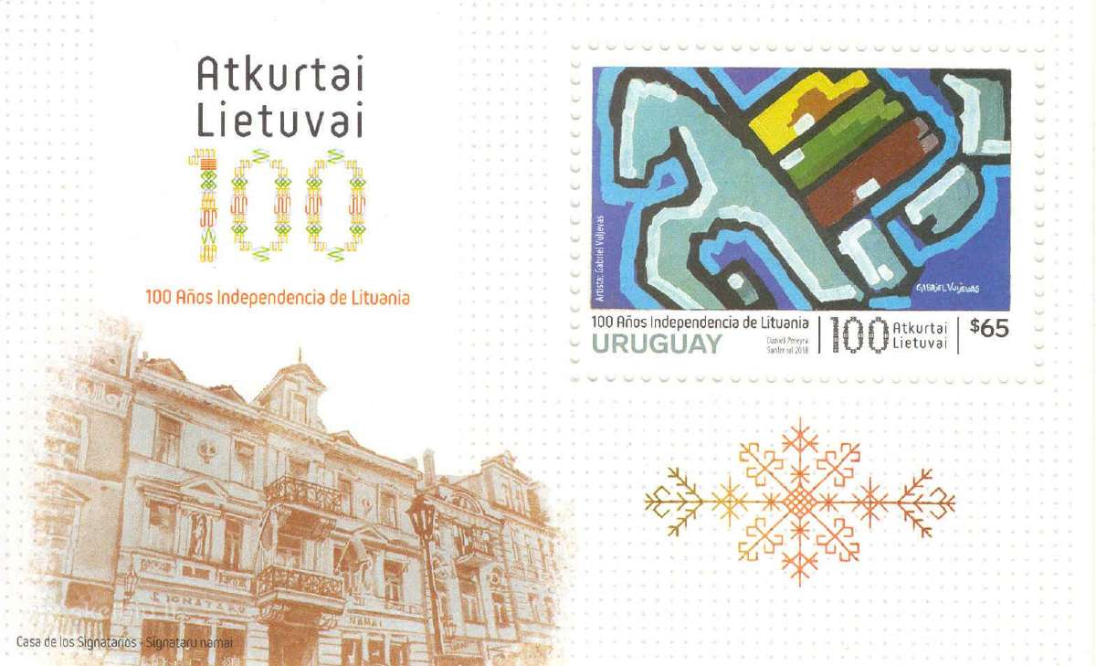 Urugvajus "100 metų atkurtai Lietuvos valstybei". - Skelbiu.lt