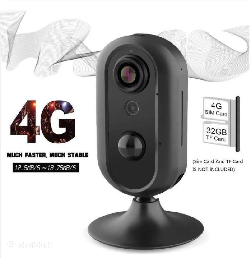 Mini WiFi / 4G kamera su Sim kortele - Skelbiu.lt