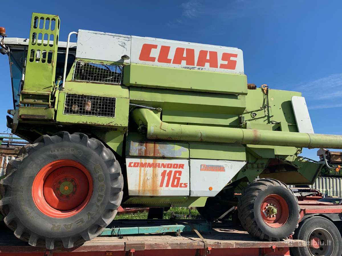 Kombainas Claas Commandor 116cs Ardomas Dalimis - Skelbiu.lt