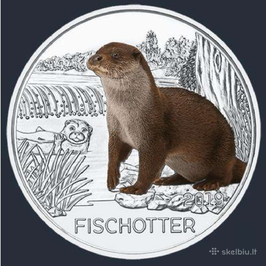 Austrija 3 eurai Colourful Creatures serija, Unc - Skelbiu.lt