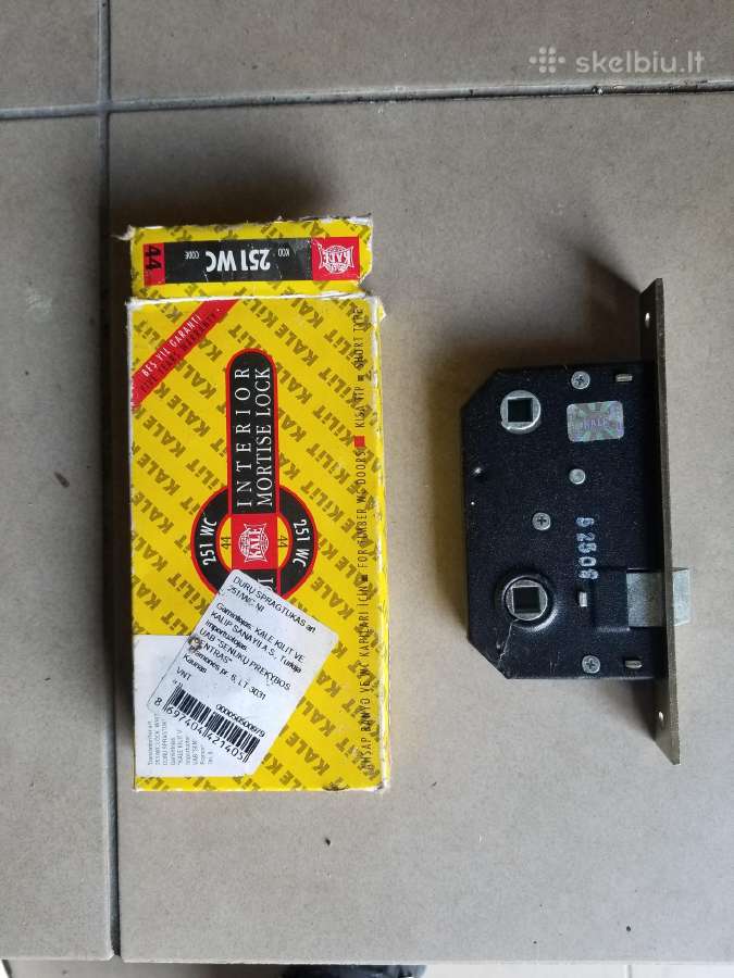 Duru spyna 251 Wc 3 vnt. - Skelbiu.lt