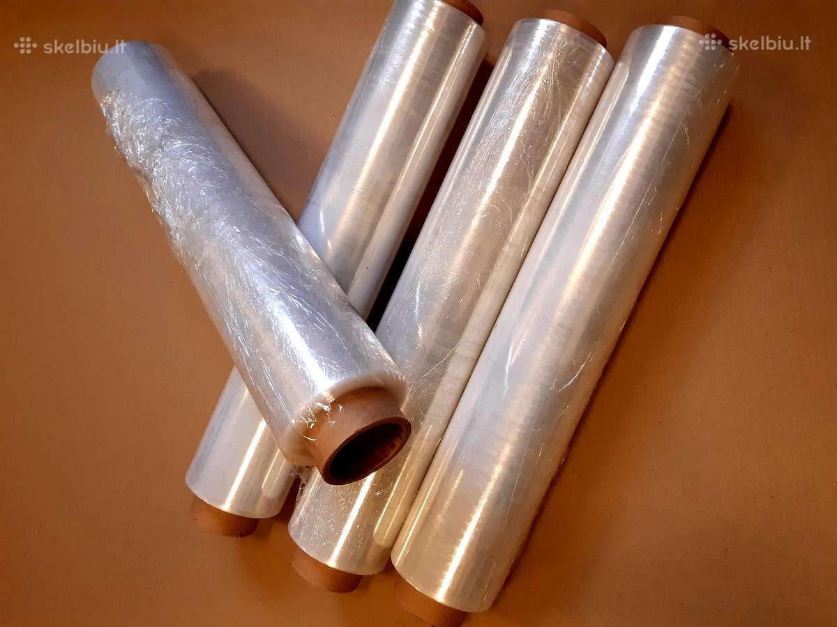 Pakavimo plėvelė Stretch, lipni juosta, kartonas - Skelbiu.lt